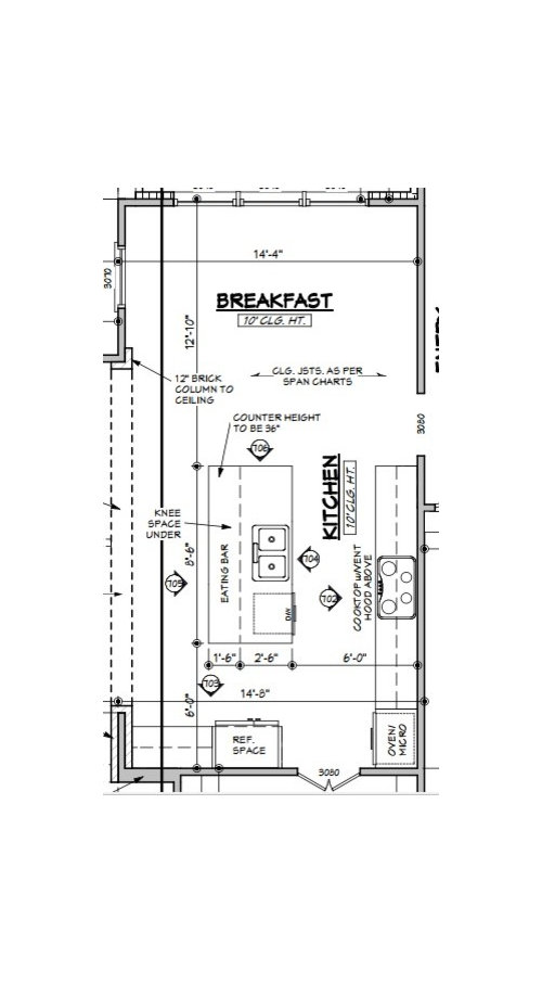 Need help with kitchen design