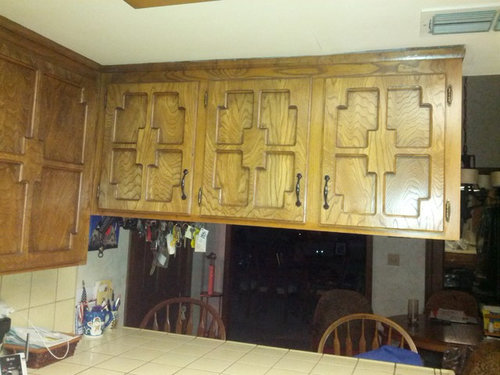 kitchen cabinet cover up.