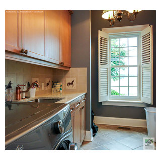 Great Laundry Room with New White Window - Renewal by Andersen Georgia ...