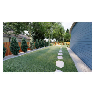 Front + Backyard Design (Colorado) - Modern - Garden - Denver - by ...