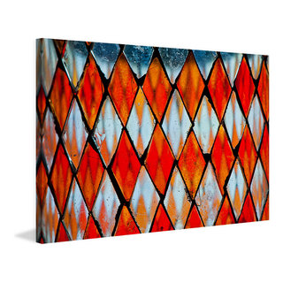 "Perceptive Volume" Painting Print on Canvas, 18"x12" - Contemporary ...