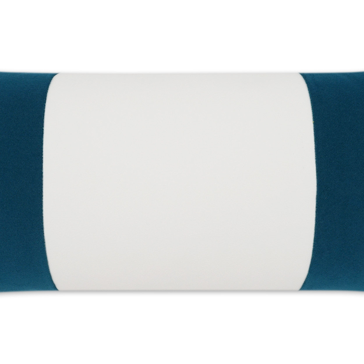 Outdoor Sundance Band Lumbar Pillow - Peacock, 12" x 24" - Beach Style ...