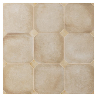 Laverton Octagon Beige Porcelain Floor and Wall Tile Sample - Wall And ...