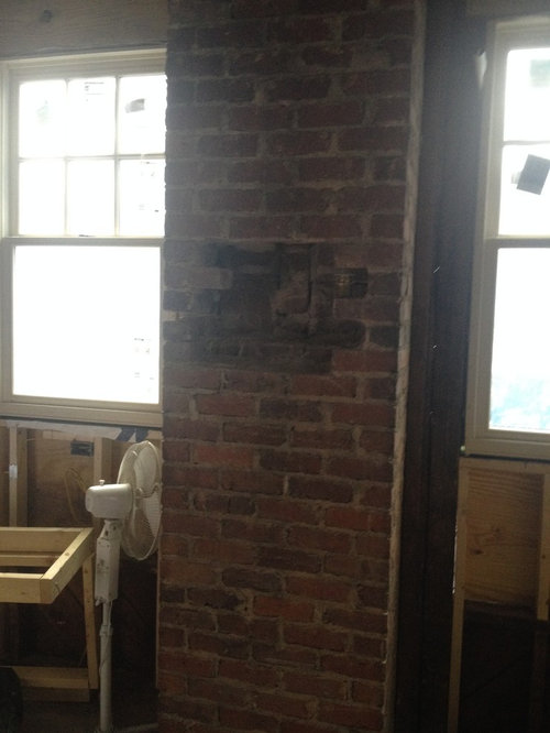 What to do with old chimney in the kitchen (kitchen's focal point)?