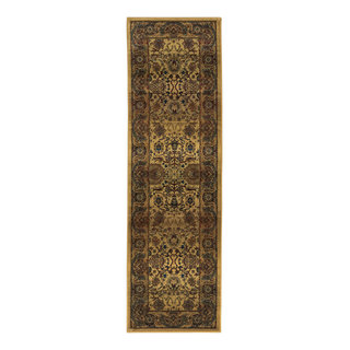 Oriental Weavers Kharma 332W4 Beige/Red Area Rug, Runner 2'6" x 9'1 ...