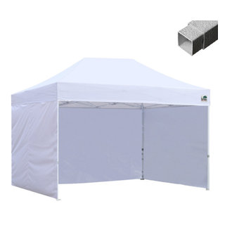 Eurmax 8'x12' Ez Pop Up Canopy Tent With Sidewalls, 8x12ft ...