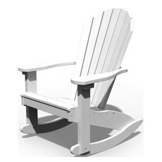 Poly Lumber Adirondack Rocker - Contemporary - Outdoor Rocking Chairs ...