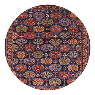 Ahgly Company Indoor Rectangle Mid-Century Modern Area Rugs, 5' x 7', 3 ...