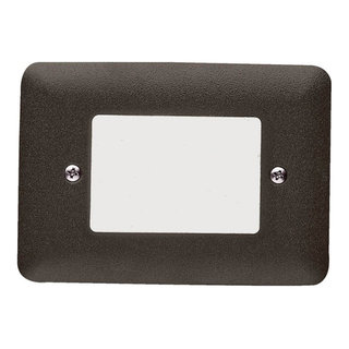 Kichler 15780AZT27R LED Deck Step Light, Textured Bronze Finish ...