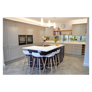 Shaker kitchen in 'Pelt' & 'Stone' - Modern - Kitchen - Other - by ...
