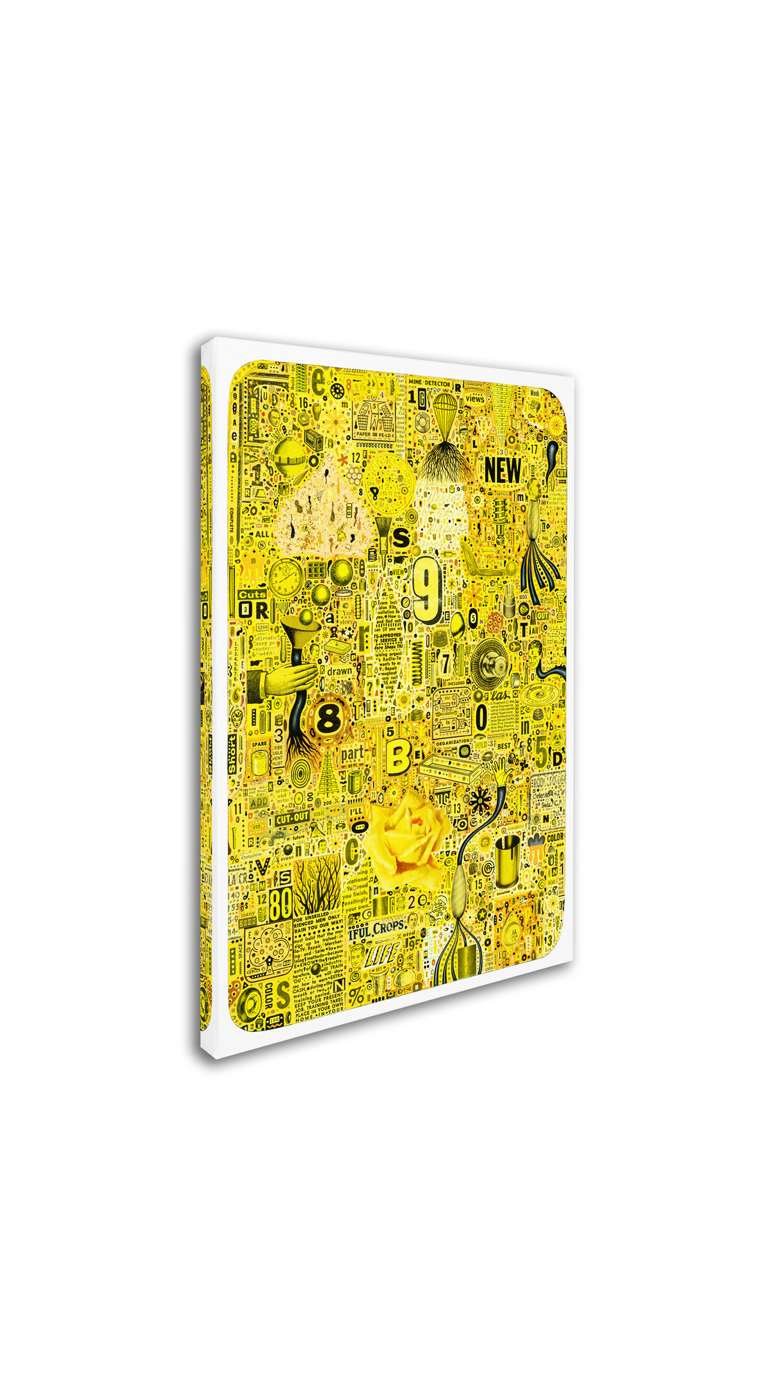 Colin Johnson 'The Nth Degree' Canvas Art, 30"x 47" - Contemporary ...