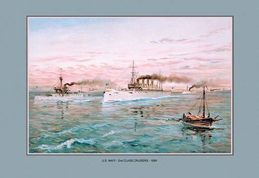 Second Class Cruisers #2, 20" x 30" - Traditional - Prints And Posters ...
