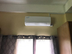 Ac unit above window