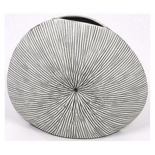 Mini Diva Round Vase - Contemporary - Vases - by Influent Home | Houzz