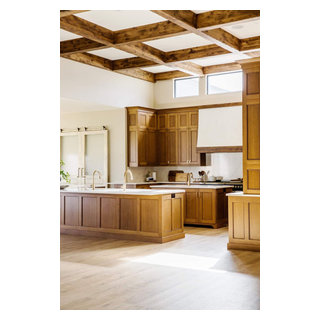Rift White Oak Beaded inset - Traditional - Kitchen - Other - by Wende ...