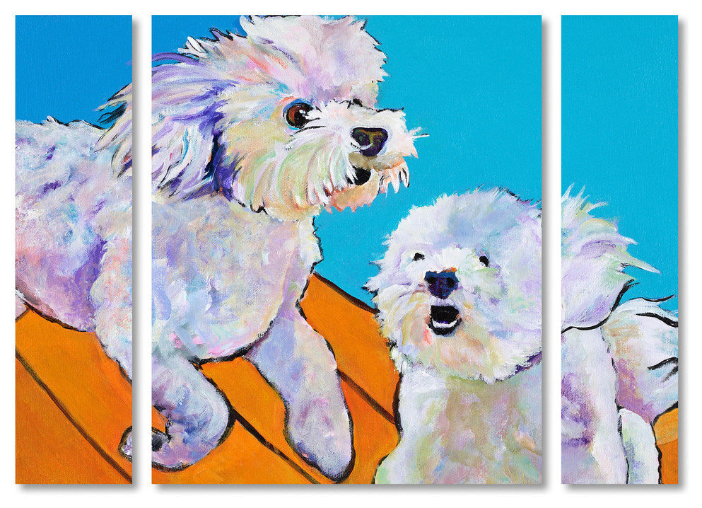 Pat Saunders-White 'Catch Me' Multi Panel Art Set, 41"x30 ...