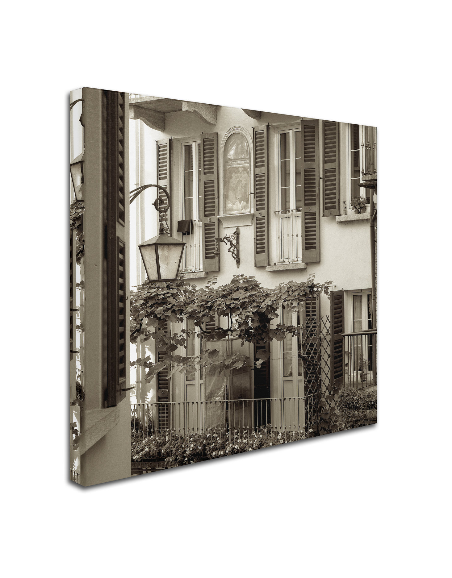 Alan Blaustein 'Bellagio I' Canvas Art, 24"x 24" - Contemporary ...
