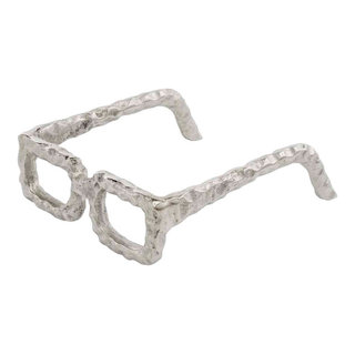 Square Silver Spectacles - Contemporary - Decorative Objects And ...