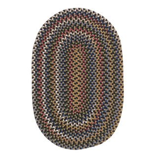 Colonial Mills Wayland Oval Braided Rug, 5X8 - Contemporary - Area Rugs ...