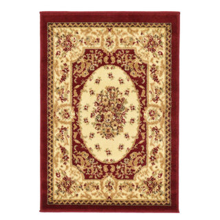 Rug Unique Loom Versailles Burgundy Rectangular 2' 2 x 3' 0 - Victorian ...