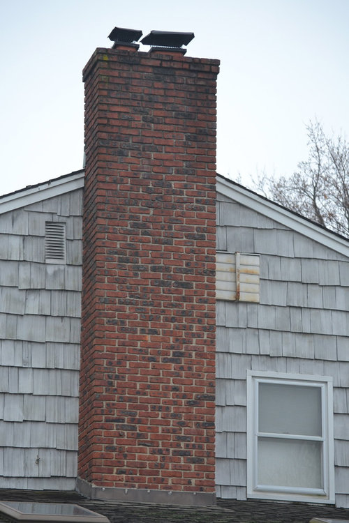 Bringing the outside chimney inside to our new master bedroom...what to ...