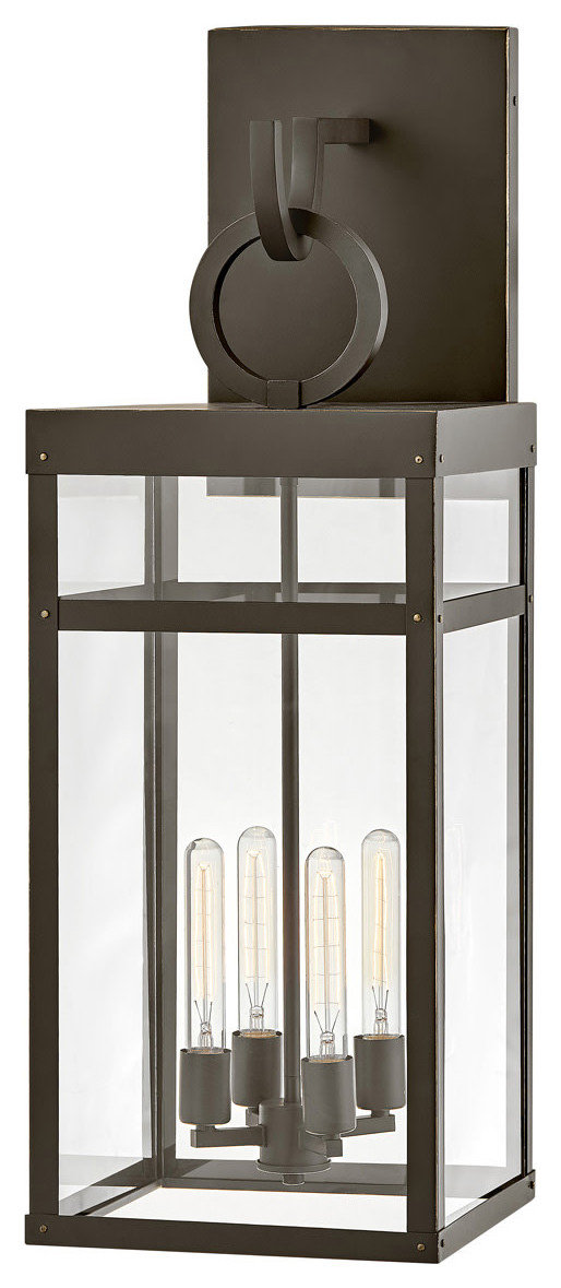 Hinkley Porter 2809DZ-LL Extra Large Wall Mount Lantern - Transitional ...
