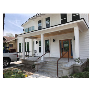 Custom Railings - Farmhouse - Porch - Austin - by KBG Welding | Houzz