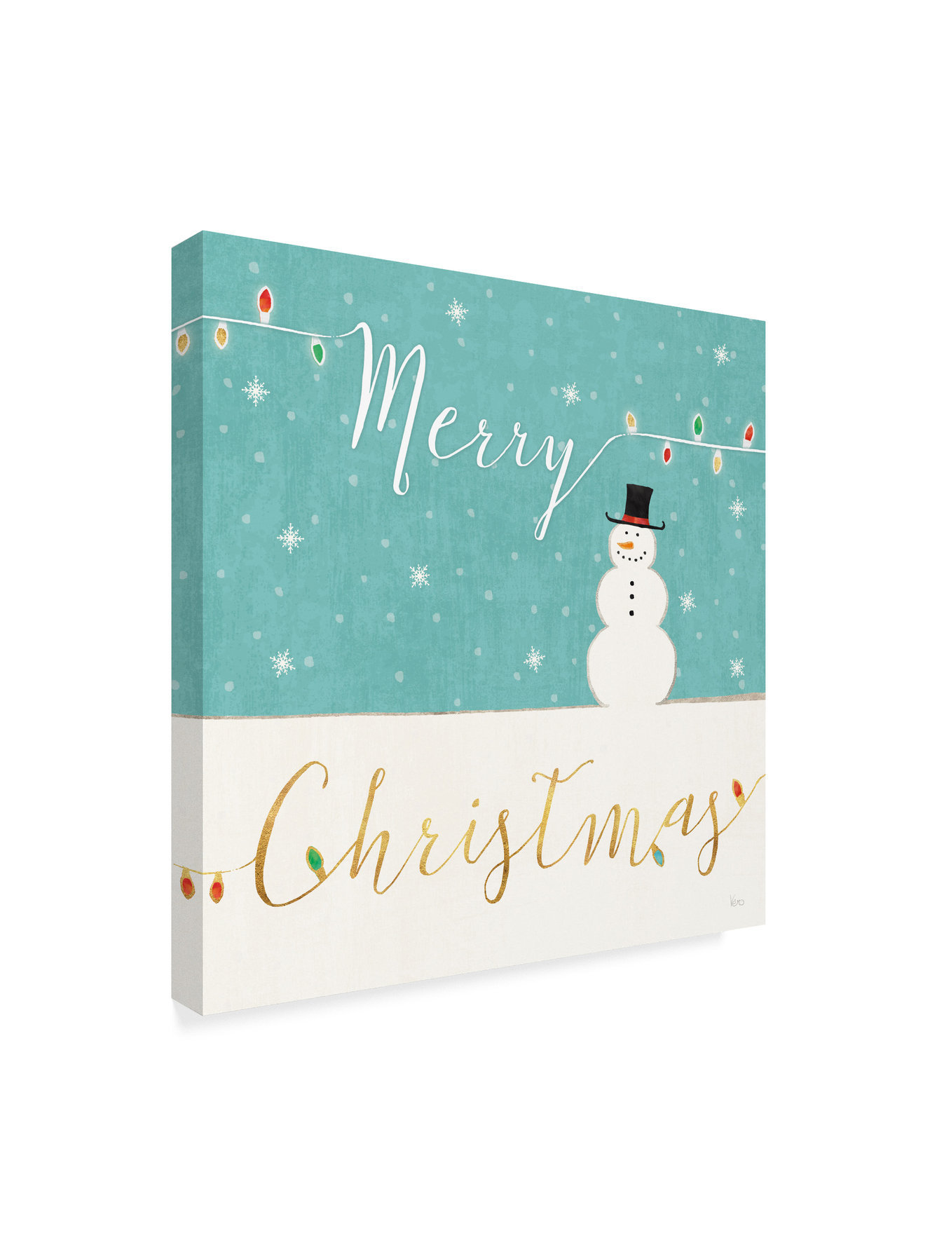 "Underlined Christmas I" by Veronique Charron, Canvas Art, 24"x24 ...