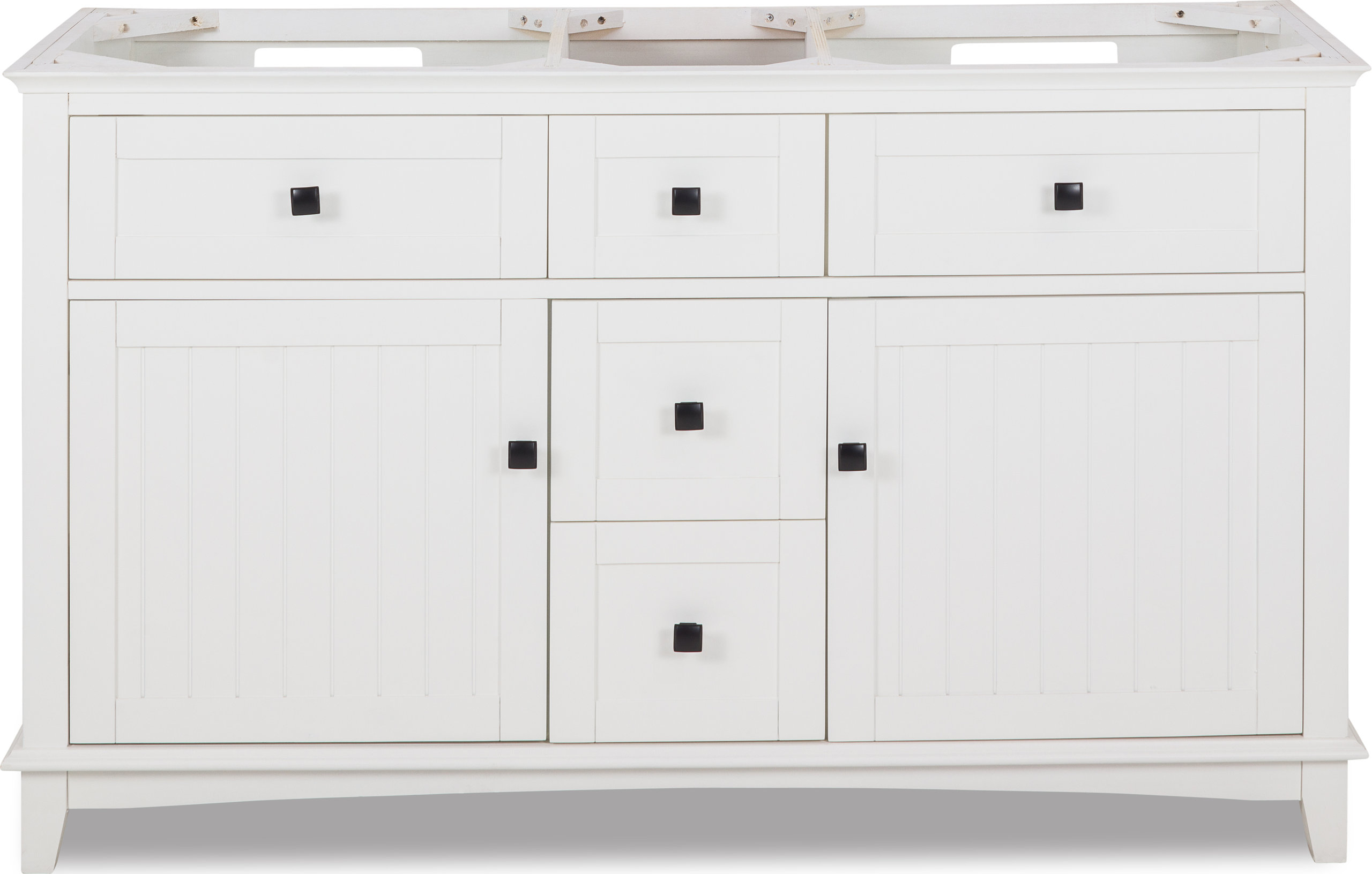 Jeffrey Alexander VN-SAV-60-WH-NT 59" Savino Vanity, White ...