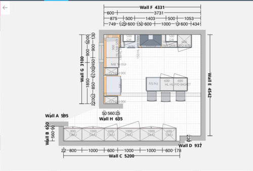 Kitchen units layout - thoughts please | Houzz UK