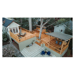 Multi-Story Deck - Modern - Deck - Atlanta - by Max Craft Renovations ...