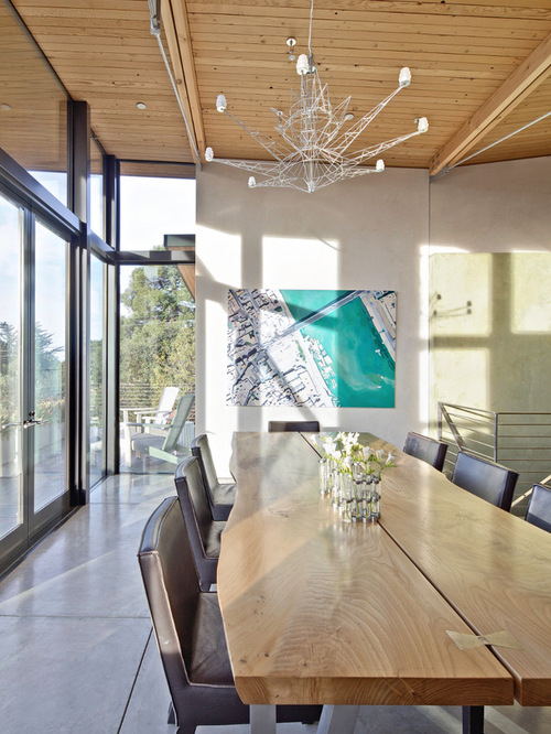 Raw Wood Dining Table | Houzz