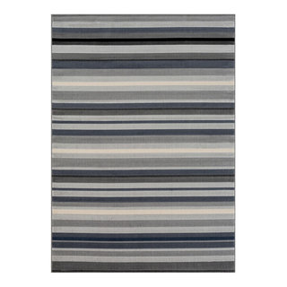 Machine Woven City Area Rug CIT-2312, 5'3"x7'3" - Contemporary - Area ...