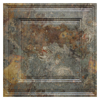 Simply Rustic 3D Ceiling Panels, 2'x2' - Rustic - Ceiling Tile - by ...
