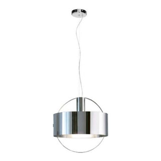 Zaneen Ring Inox Pendant in Polished Stainless Steel - Pendant Lighting ...