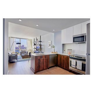 Home Model Units - Contemporary - Kitchen - New York - by Factioned | Houzz