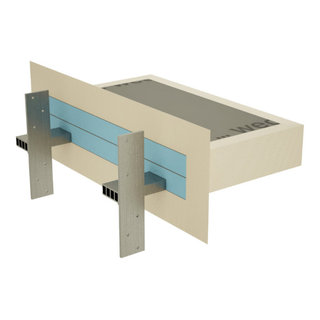 The Original™ Floating Shower Bench Kit with wedi, 12x60 - Modern ...
