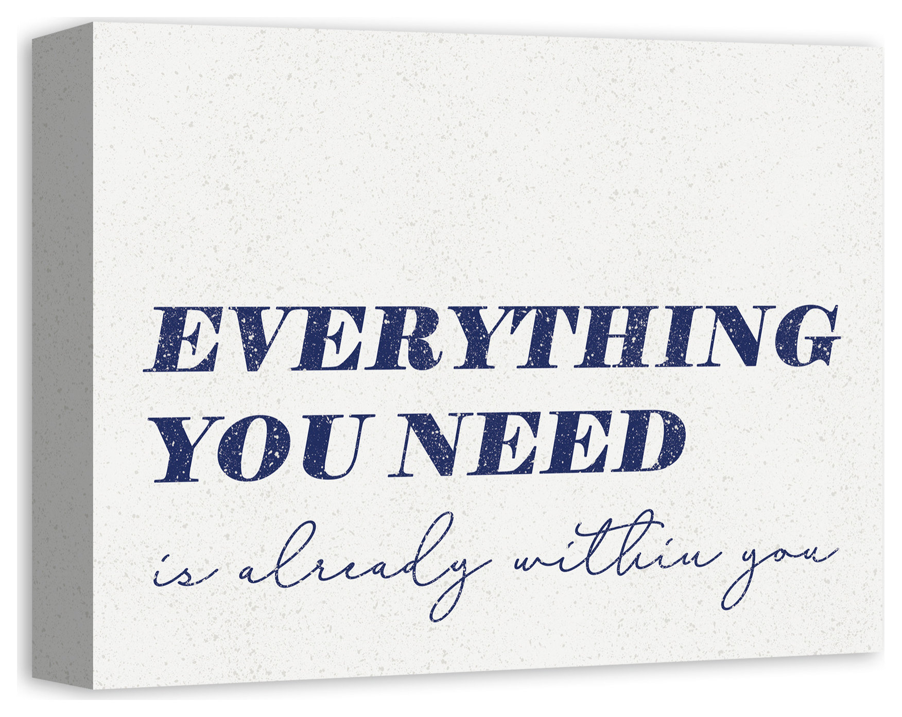 Everything You Need 14x11 Canvas Wall Art, 14x11 - Contemporary ...