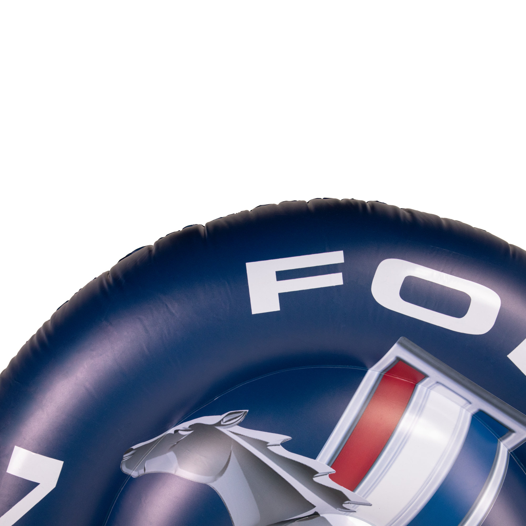 46" Inflatable Round Ford Mustang Pool Float - Modern - Pool Toys And ...