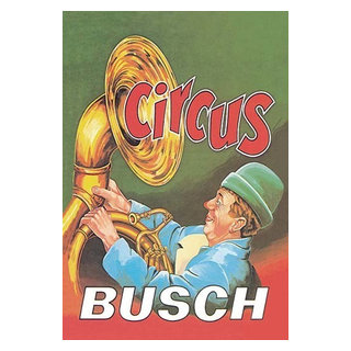 Circus Busch, 12" x 18" - Traditional - Prints And Posters - by ...