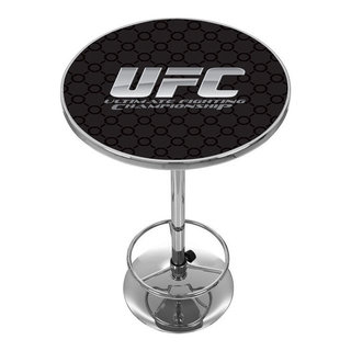 UFC Chrome Pub Table - Contemporary - Indoor Pub And Bistro Tables - by ...