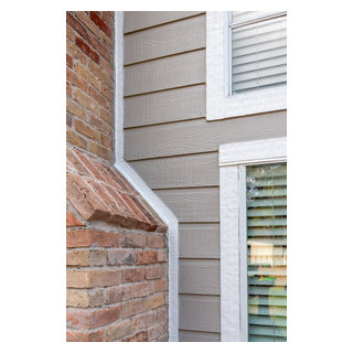 Hardie Custom Colonial Re-side - Traditional - Exterior - Houston - by ...