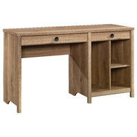 Sauder Dover Edge Engineered Wood 2-Drawers Computer Desk in Timber Oak ...