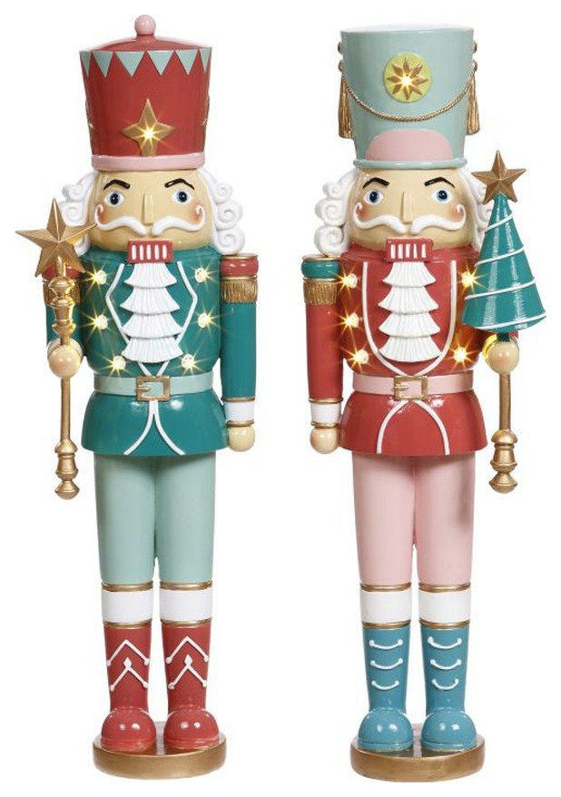 Mark Roberts 2020 Royalty Nutcracker with Lights, Assortment of 2, 18 ...