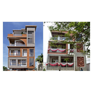 An Indian Bungalow Design with Modern Twists - Indian - Exterior ...