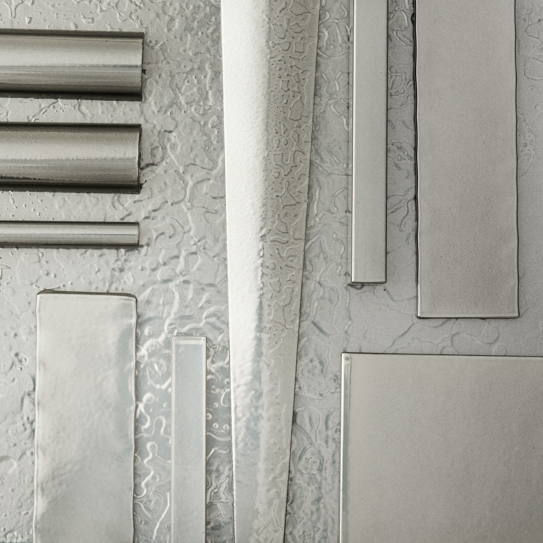 Bow Medium Semi-Flush, Sterling, Opal Glass - Transitional - Flush ...