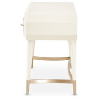 La Rachelle Vanity Set with Mirror & Chair - Medium Champagne ...