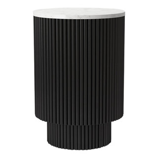 Athena Marble End Table - Modern - Side Tables And End Tables - by ...