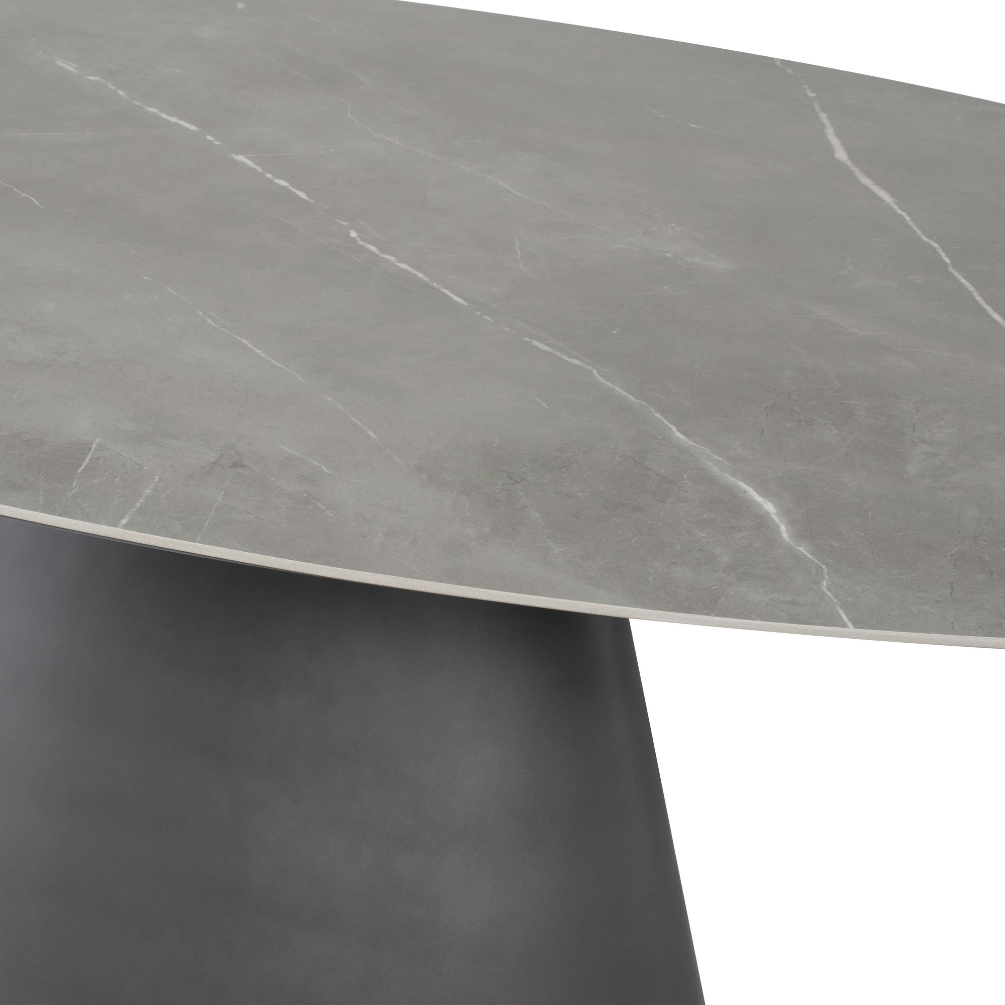 Taji Grey Ceramic Dining Table, HGNE323 - Transitional - Dining Tables ...