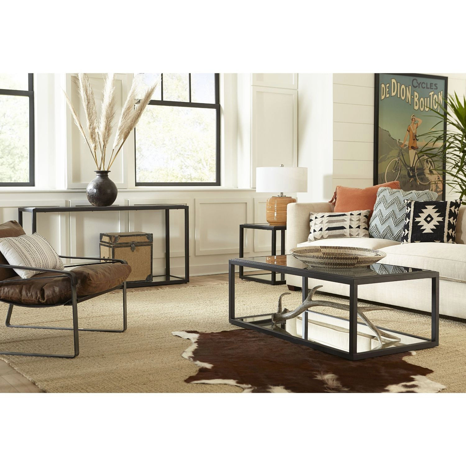 Modus Ellis End Table in Nutmeg - Transitional - Side Tables And End ...